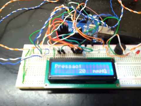 Sensor de pressão + Arduino - YouTube