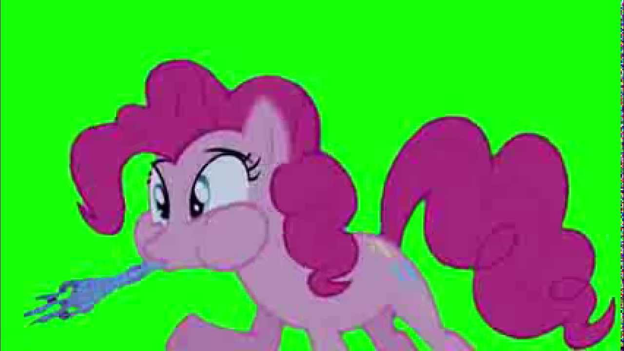 MLP Green Screen - Pinkie Pie - Hold On A Second! - YouTube