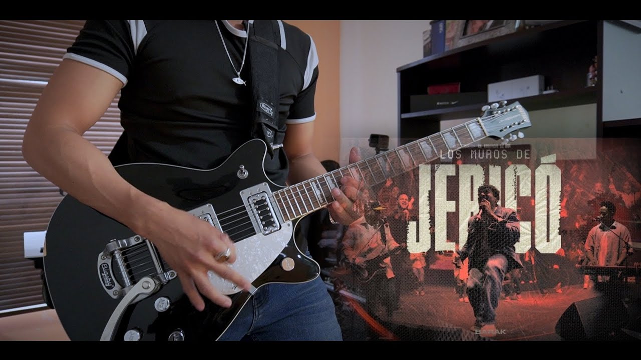 Cover Guitarra LOS MUROS DE JERICO Grupo Barak - YouTube