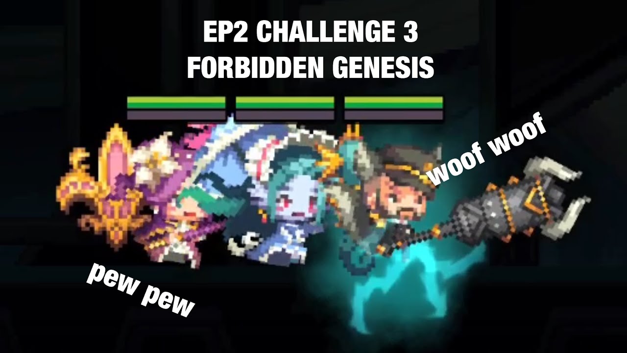 Crusaders Quest - EP2 Challenge 3 Hidden Forbidden Genesis - Ana Seiren ...