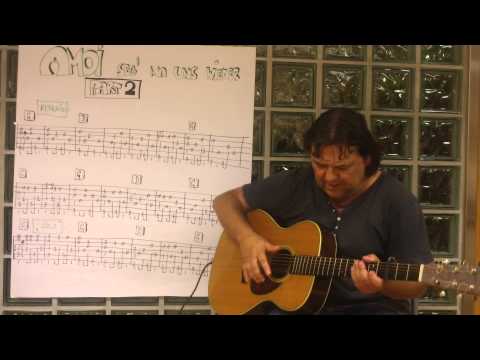 Fingerstyle Guitar Lesson #43: AMOI SEG' MA UNS WIEDER / INSTRUMENTAL Version / PART 2