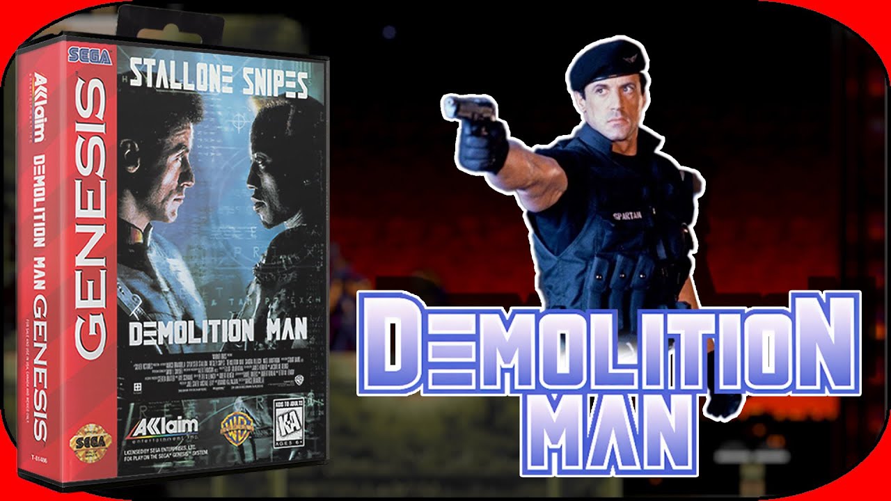 DEMOLITION MAN (MegaDrive) - Le Test ! - YouTube