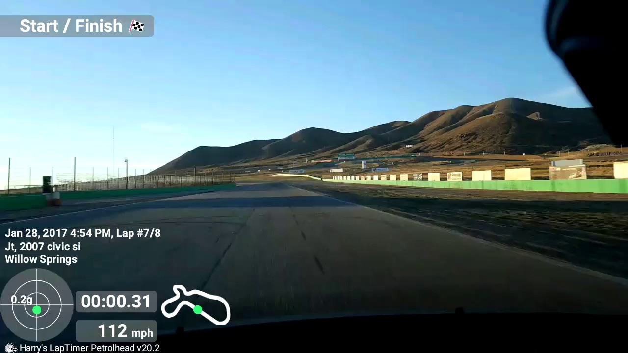 Vlog002 - First big willow track day! 2007 civic si SEDAN!! - YouTube