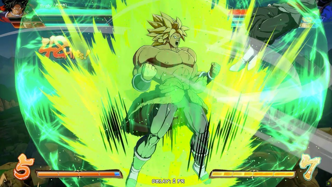 [DBFZ] New S Broly loop ToD... - YouTube