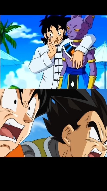 yamja and bulma meat beerus and saiyan sock #goku #dragoball - YouTube