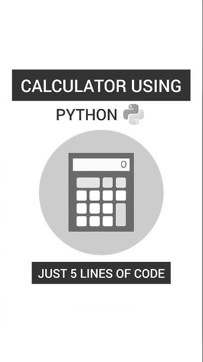 Make Calculator In Python Python For Beginner Shorts Flask Coding Codingstatus Programming