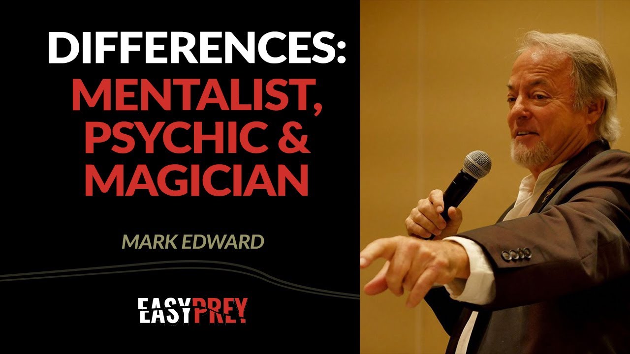 The difference between Psychic, Medium and Magician with Mark Edward - YouTube