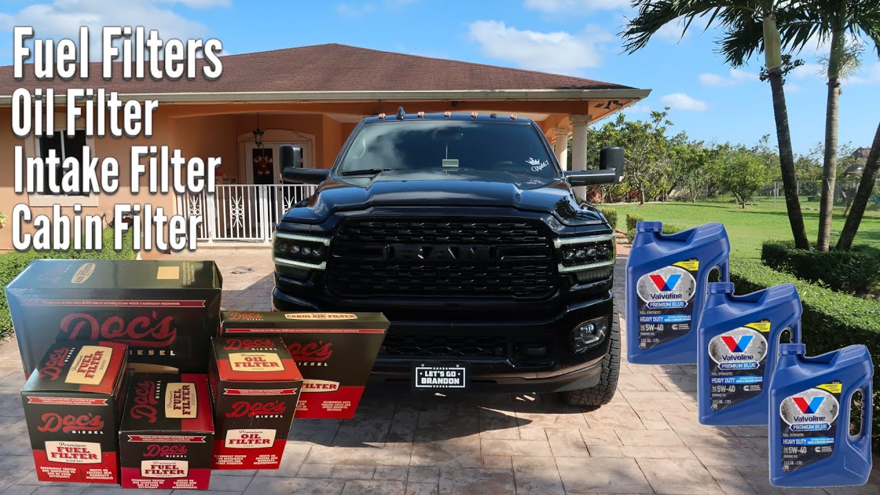 How to perfom a Complete Service on your 19-22 Ram 2500 5th gen Cummins ...