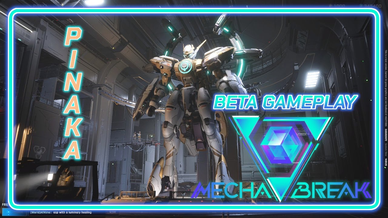 MVP Pinaka Game Play! Mecha Break Open Beta Game play! - YouTube