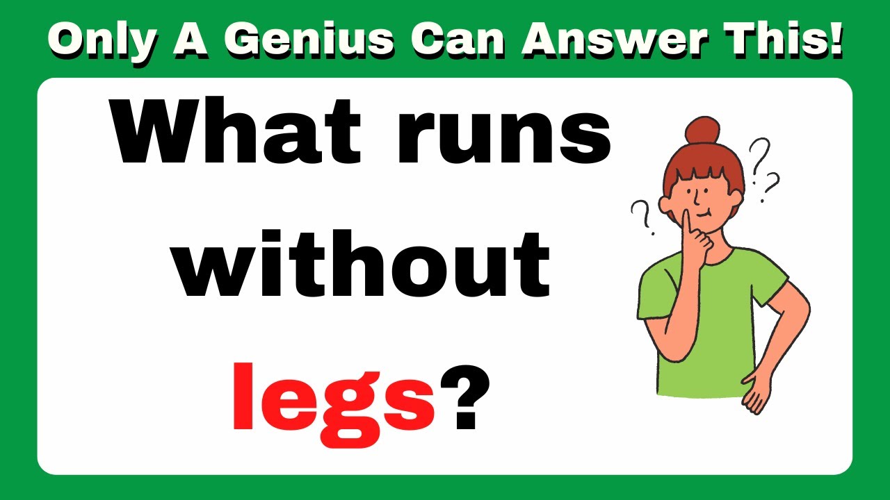 10 Mind-Blowing Questions Only A Genius Can Answer |Genius IQ Test Part ...