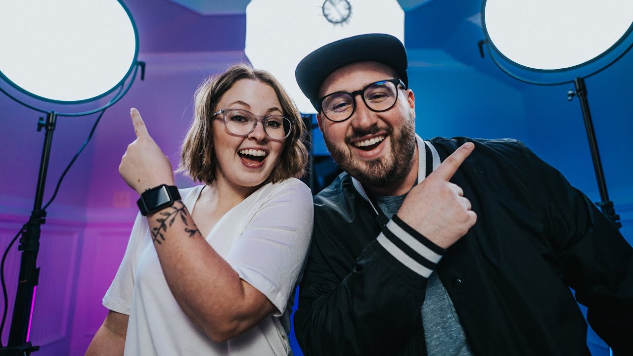 Lighting for 2 People ( LEVEL UP Your Podcasts and Interviews) - YouTube