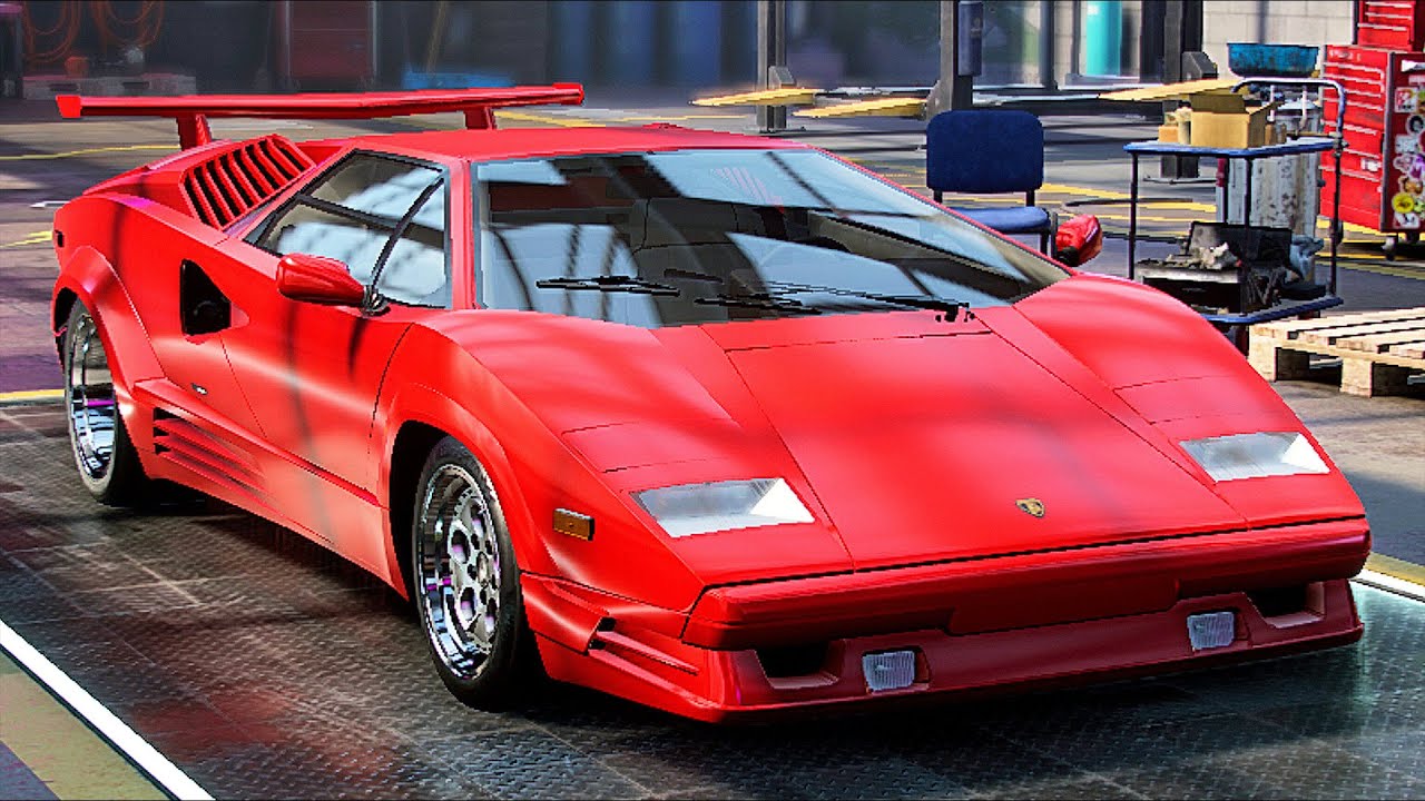 Need for Speed HEAT - Lamborghini Countach _Customization and racing ...
