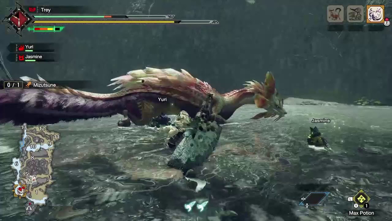 MH Rise demo GS wirebug movement escape examples - YouTube