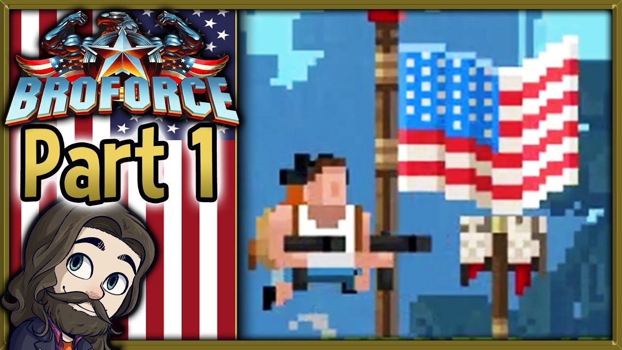 Broforce Multiplayer Gameplay - Part 1 - Let's Play Walkthrough - YouTube