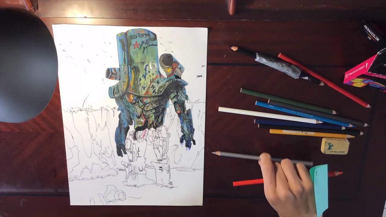 Speed Drawing Cherno Alfa - Pacific Rim | By Bastien - YouTube