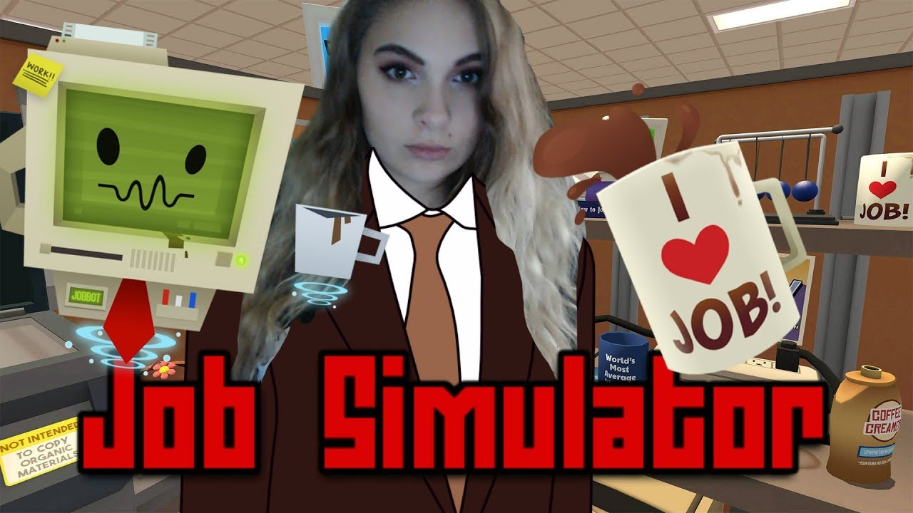 Job Simulator: INFINITE OVERTIME OFFICE JOB! | VR GAME! - YouTube