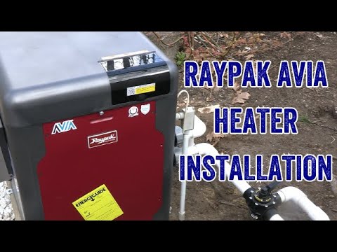 Raypak AVIA Installation - YouTube