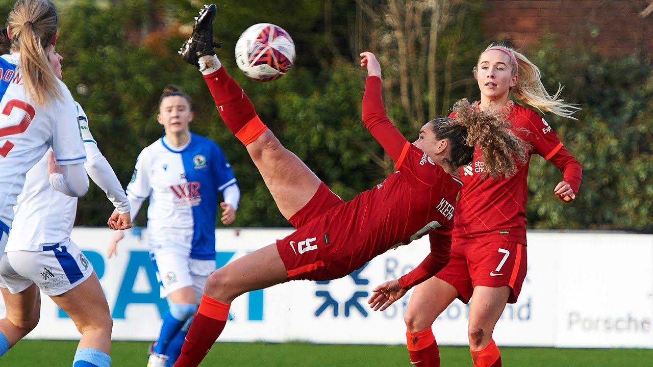 Highlights: Blackburn Rovers 0-6 Liverpool FC Women | Kiernan nets a ...