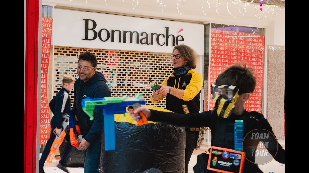 Mercury Mall Nerf - Super SPAMF gameplay - Woody POV - YouTube