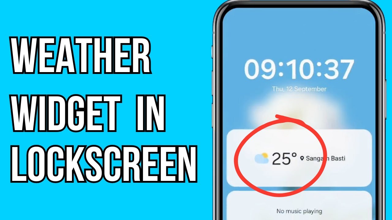 How to Add Weather Widget on Lock Screen in Samsung Phone | Simple ...