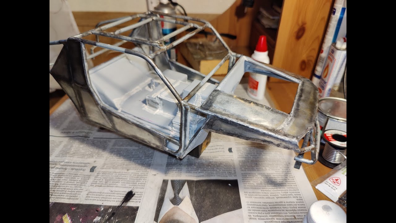 Create metal body for RC Car Part#3 | Body painting Traxxas TRX-4 - YouTube