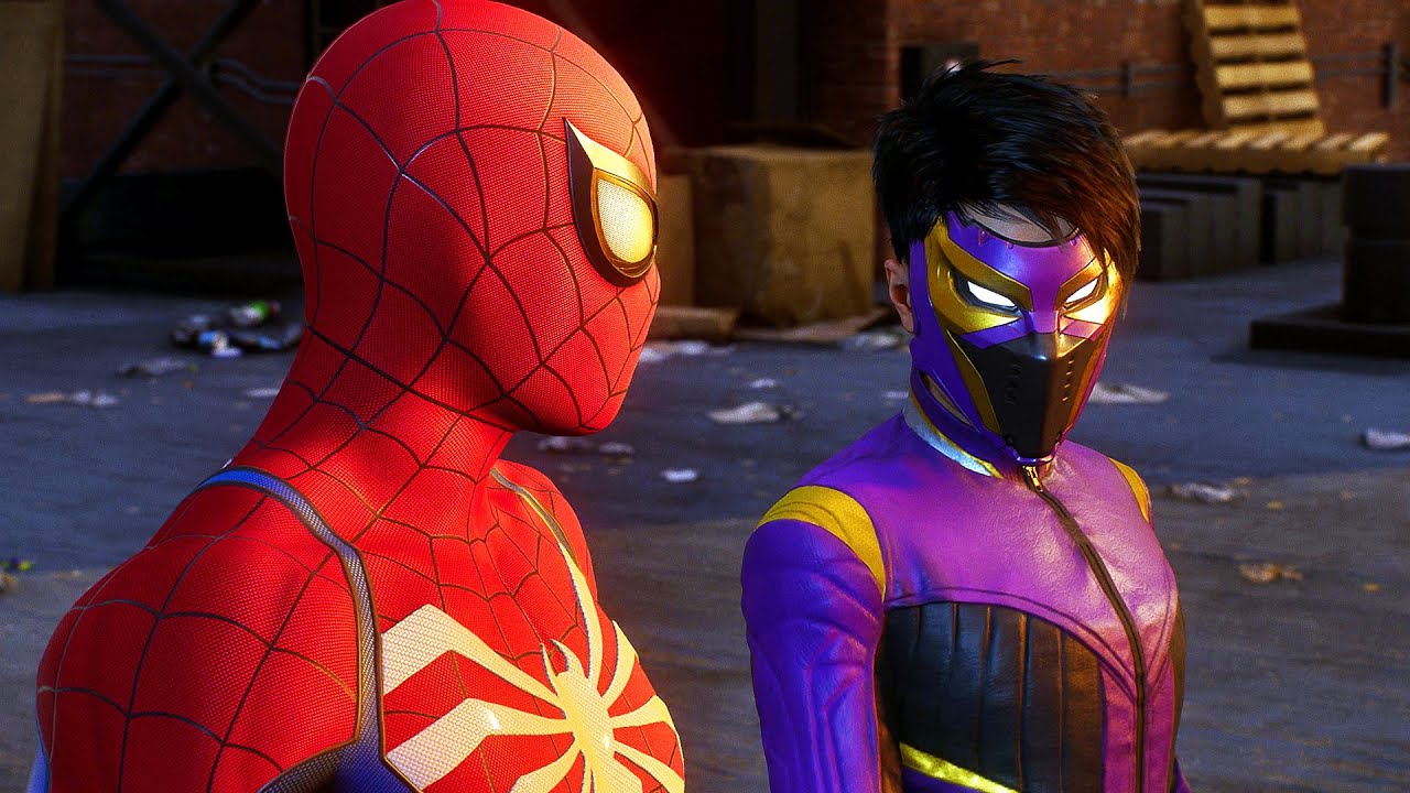 Marvel's Spider-Man 2 PS5 - Peter Parker reunites with The Wraith (4K ...