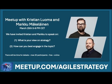 ASMG Meetup with Kristian Luoma and Markku Mäkeläinen - YouTube