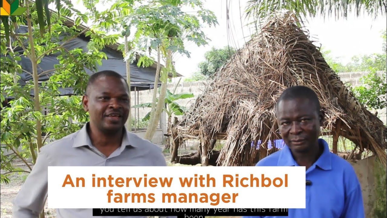 An interview with Richbol farms manager - YouTube