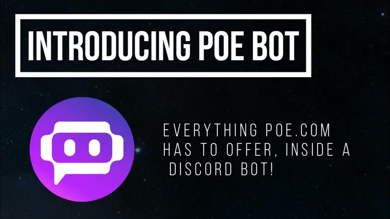 Poe Bot: Discord AI Chatbot powered by Poe.com - YouTube