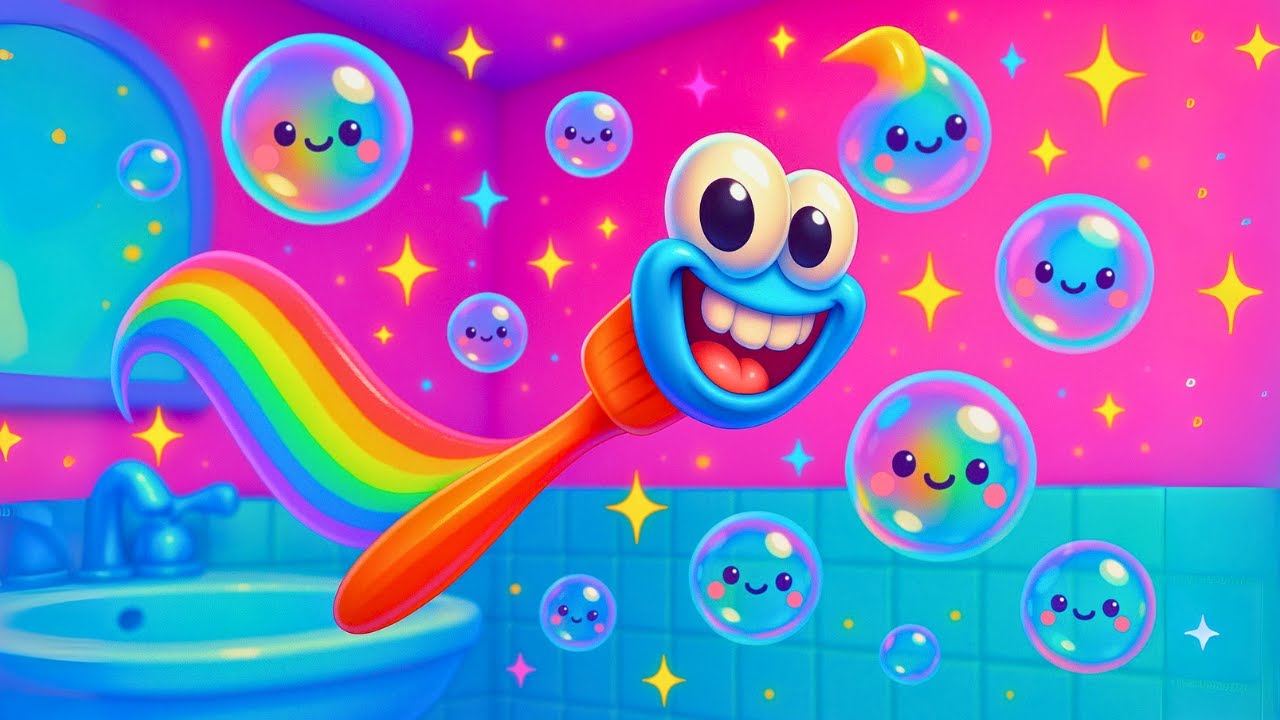 Brush Your Teeth Dance Song For Kids | Silly Dental Fun for Kids ...