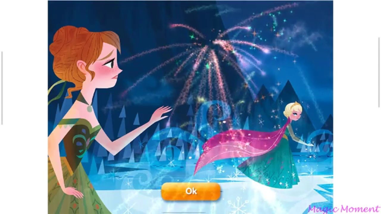 Magic Timer 2 Minute Brushing Video with Frozen (20) Elsa Ran Away from ...