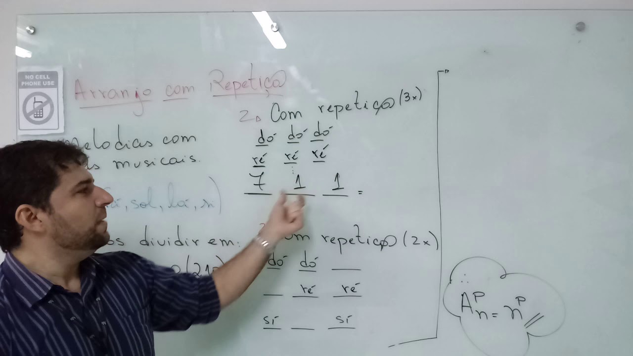 Arranjo com Repetição - Mat. IV - Licenciatura em Matemática - UAB ...