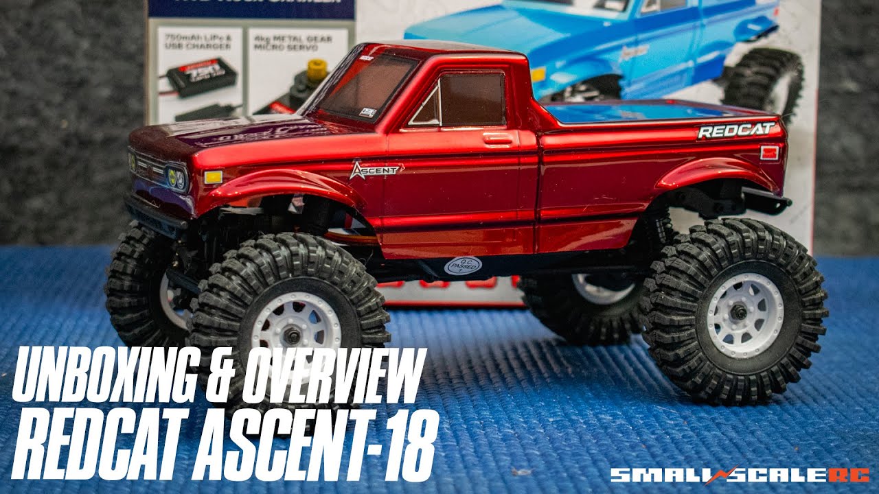 Redcat Ascent-18 1/18-scale R/C Crawler Overview - YouTube