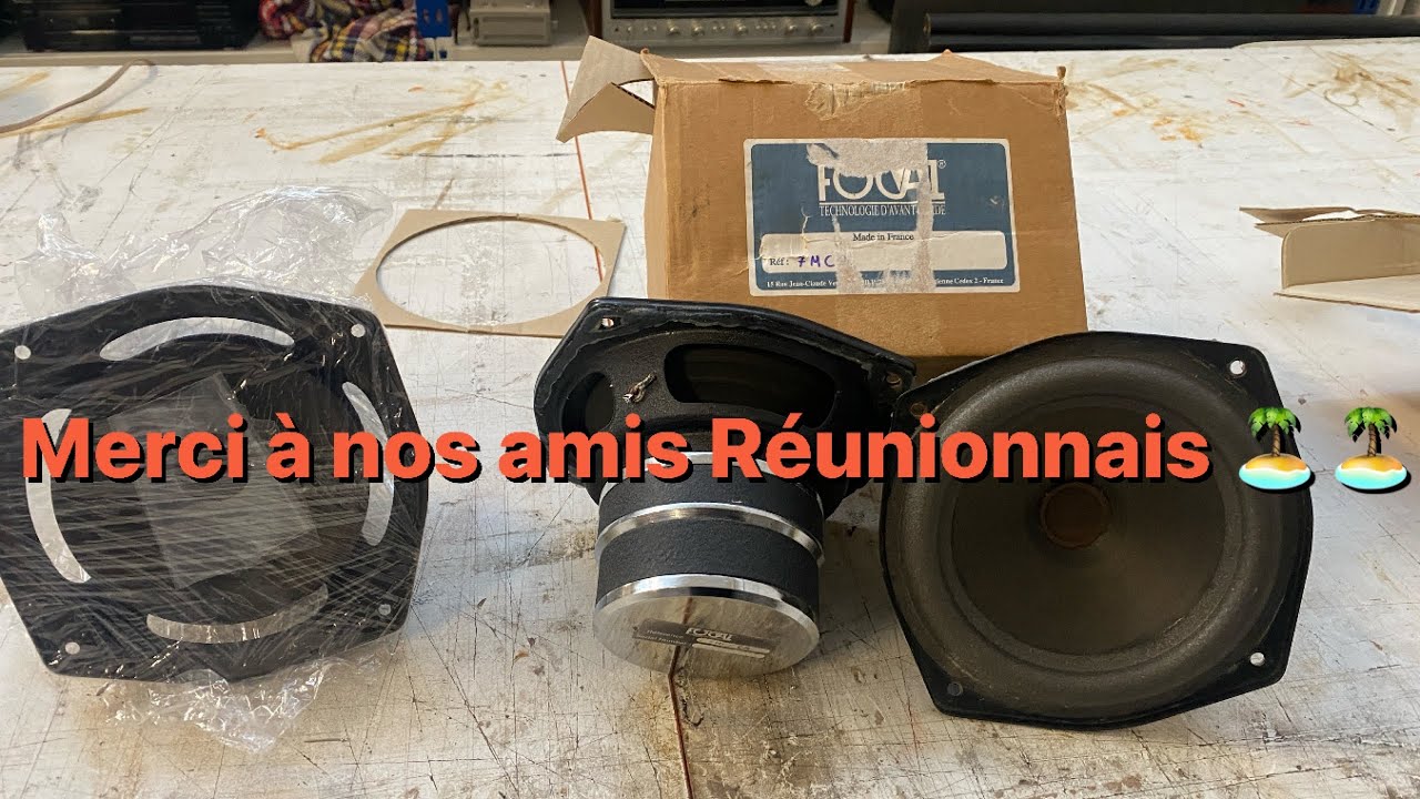 FOCAL 7MC2 CR pour des Mini Onken ️ livrée de la Réunion 🏝️🙏 - YouTube