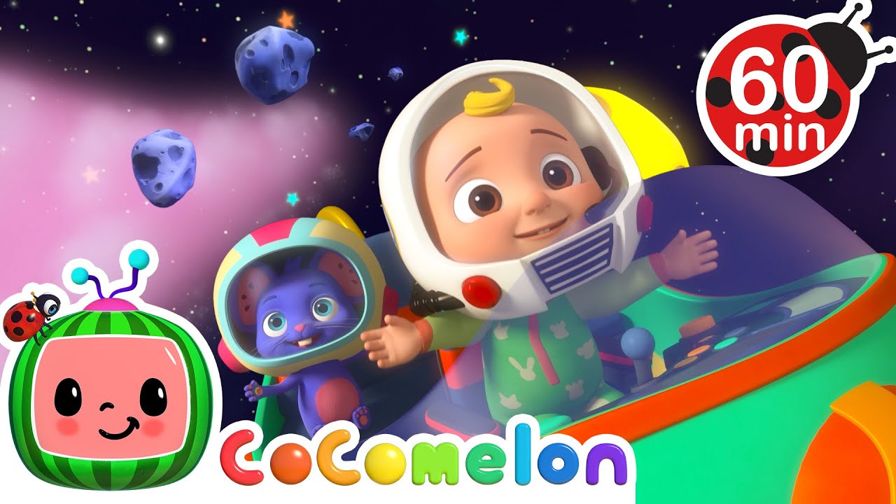 Going To The Moon! 🌙 | CoComelon - Animal Time | Nursery Rhymes for ...