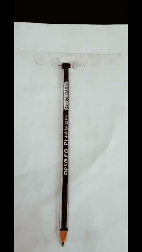 How to draw illusion pencil - YouTube