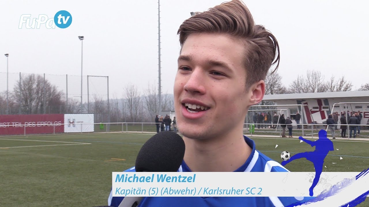 Michael Wentzel - Karlsruher SC 2 (U17) - zum Spiel vs. FC Nöttingen ...