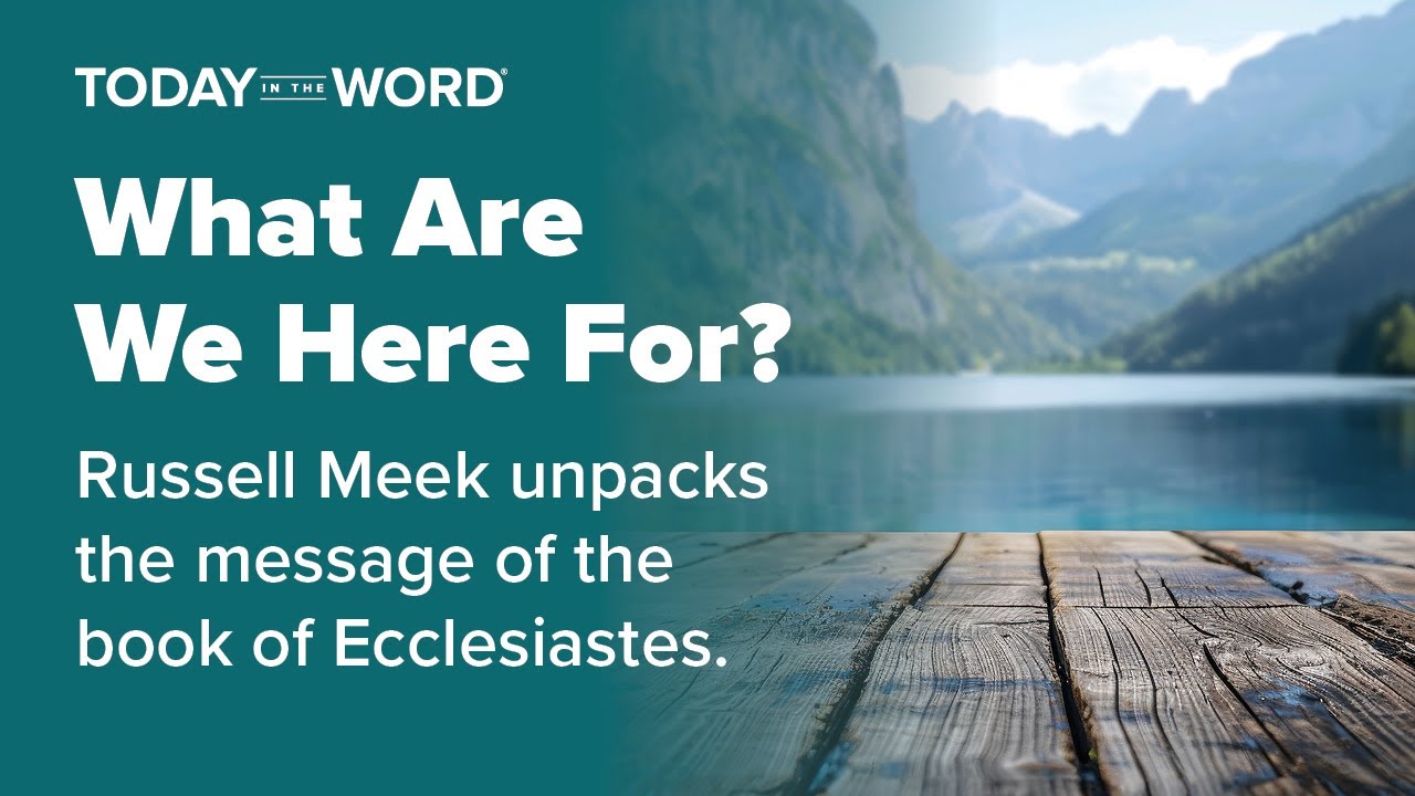 What Are We Here For? | Russell Meek Interview - YouTube