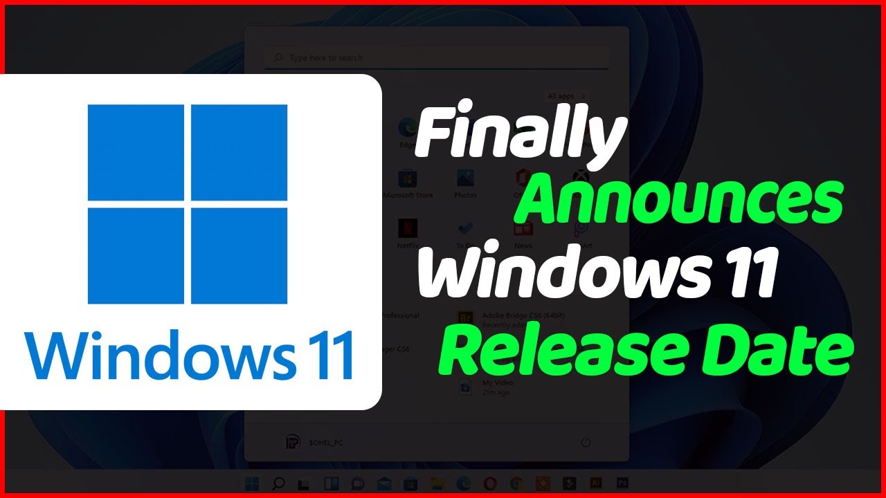 Microsoft Finally Announces Windows 11 Release Date Officially ...
