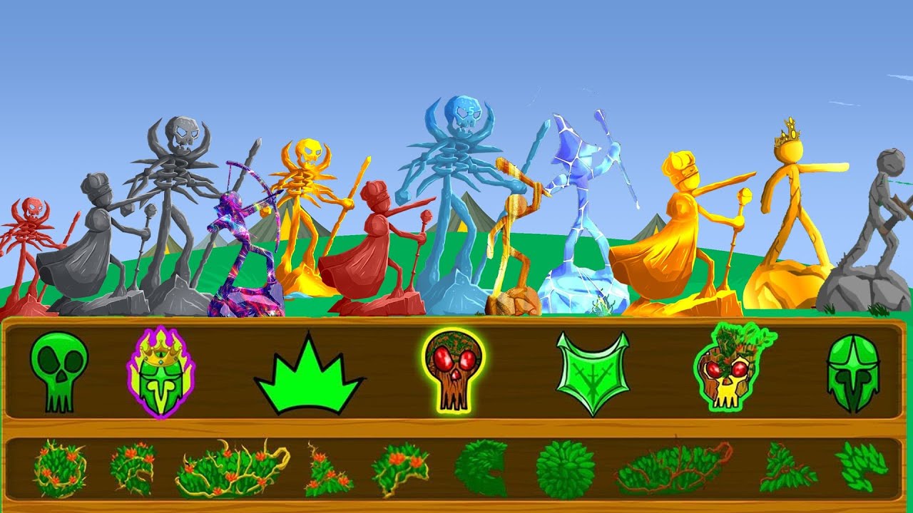 UNLOCK NEW BASE STATUE AND ALL STATUE SKINS… NEW UPGRADE | STICK WAR ...