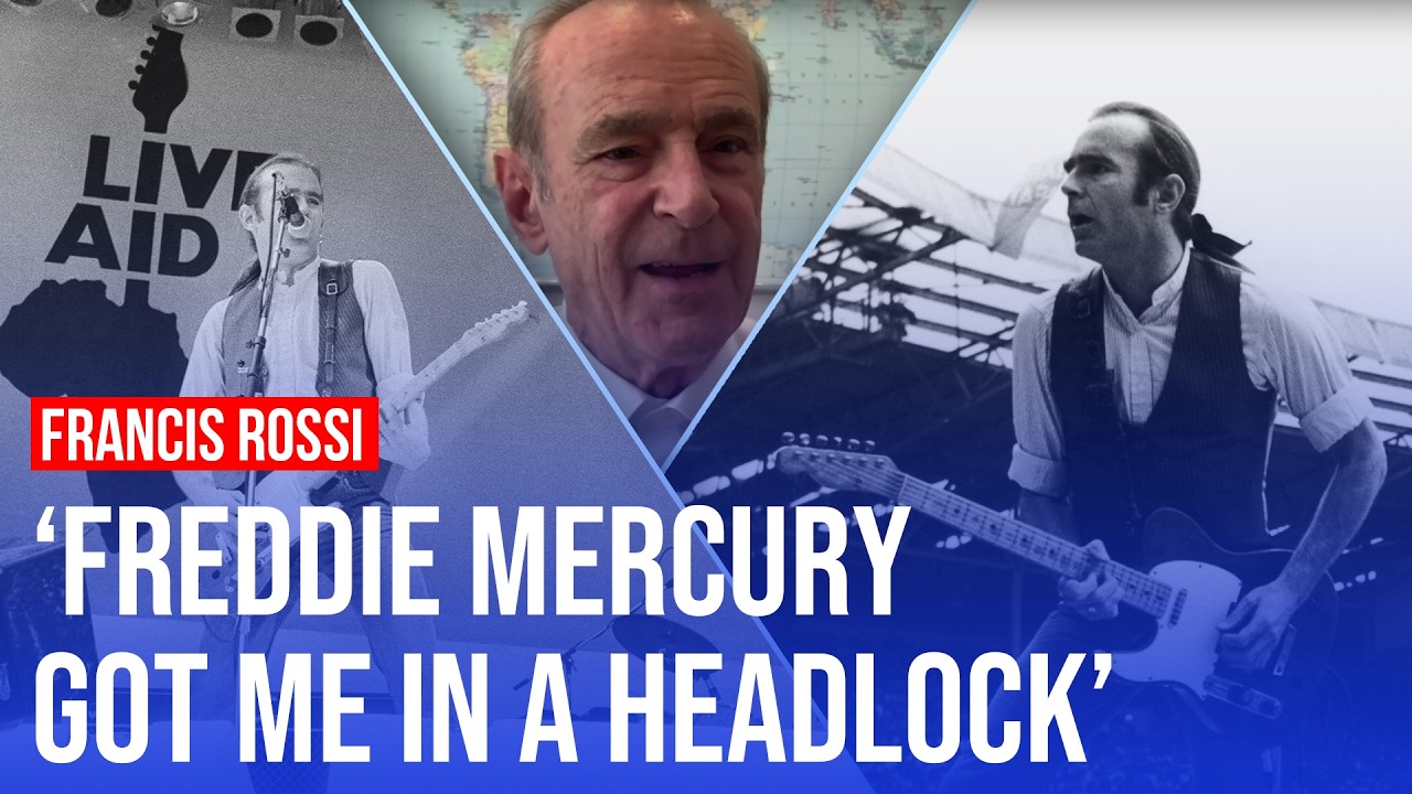 Live Aid: Status Quo frontman reflects on opening iconic event 40 years ...
