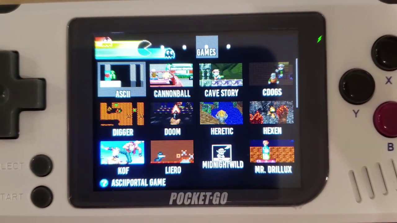 Bittboy PocketGo Firmware Update Reduces Screen Tearing Issues - YouTube