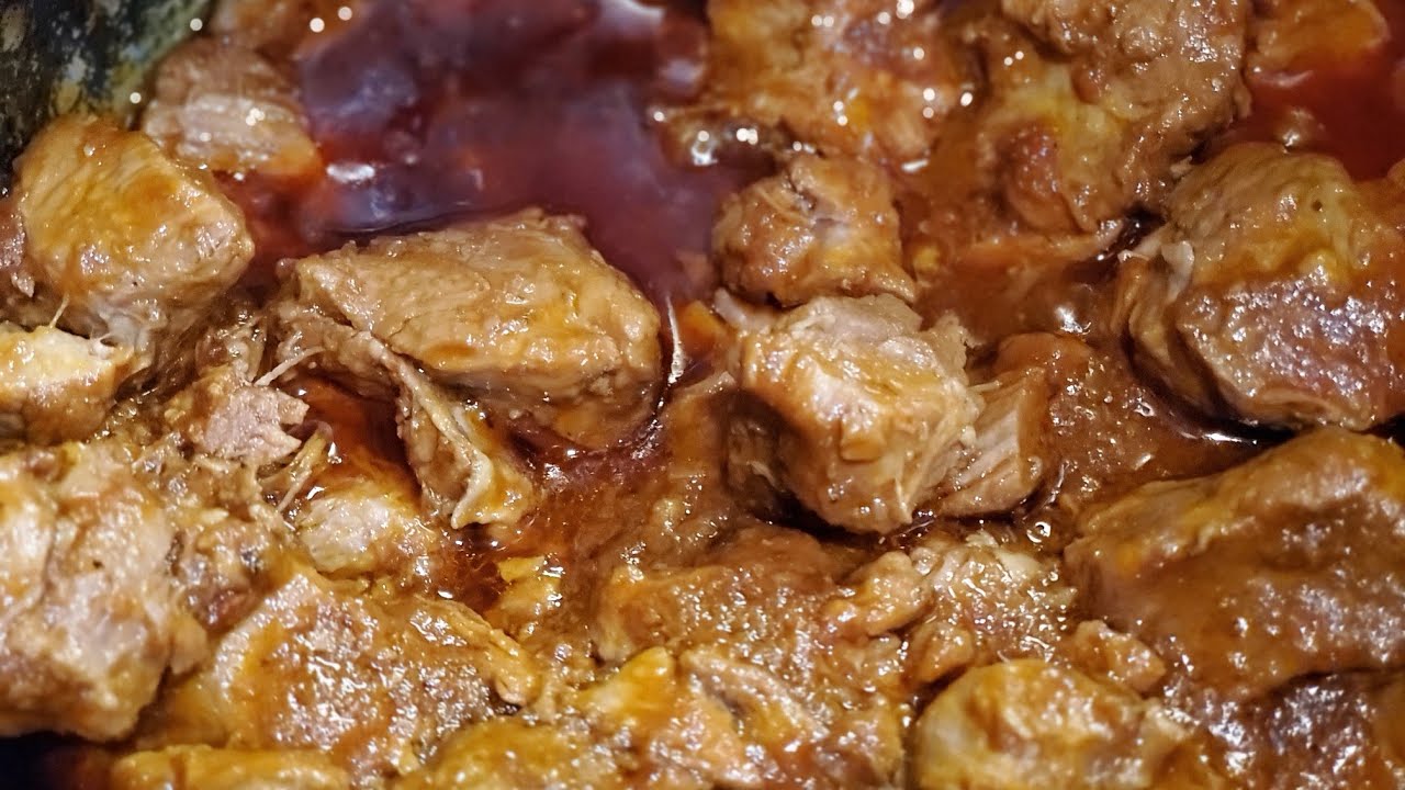 fricase de carnero o cordero a lo cubano ...riquisimoooo - YouTube