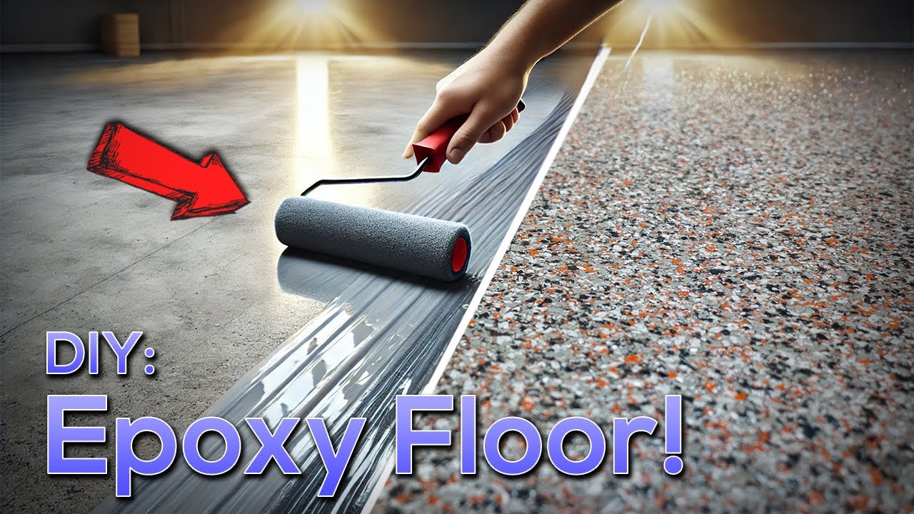 How to Create a PERFECT DIY Epoxy Chip Floor (No Experience Needed ...