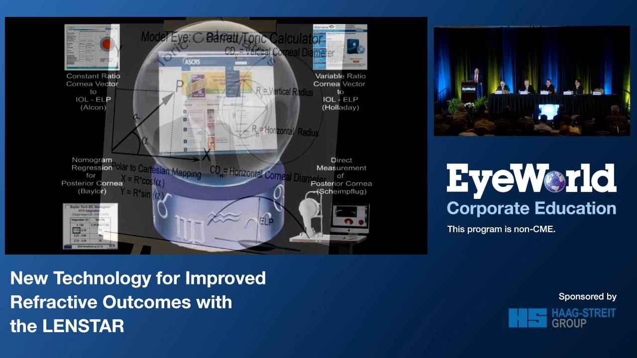 Lecture Video- LENSTAR Toric IOL Prediction: Theory and Practice by Dr ...