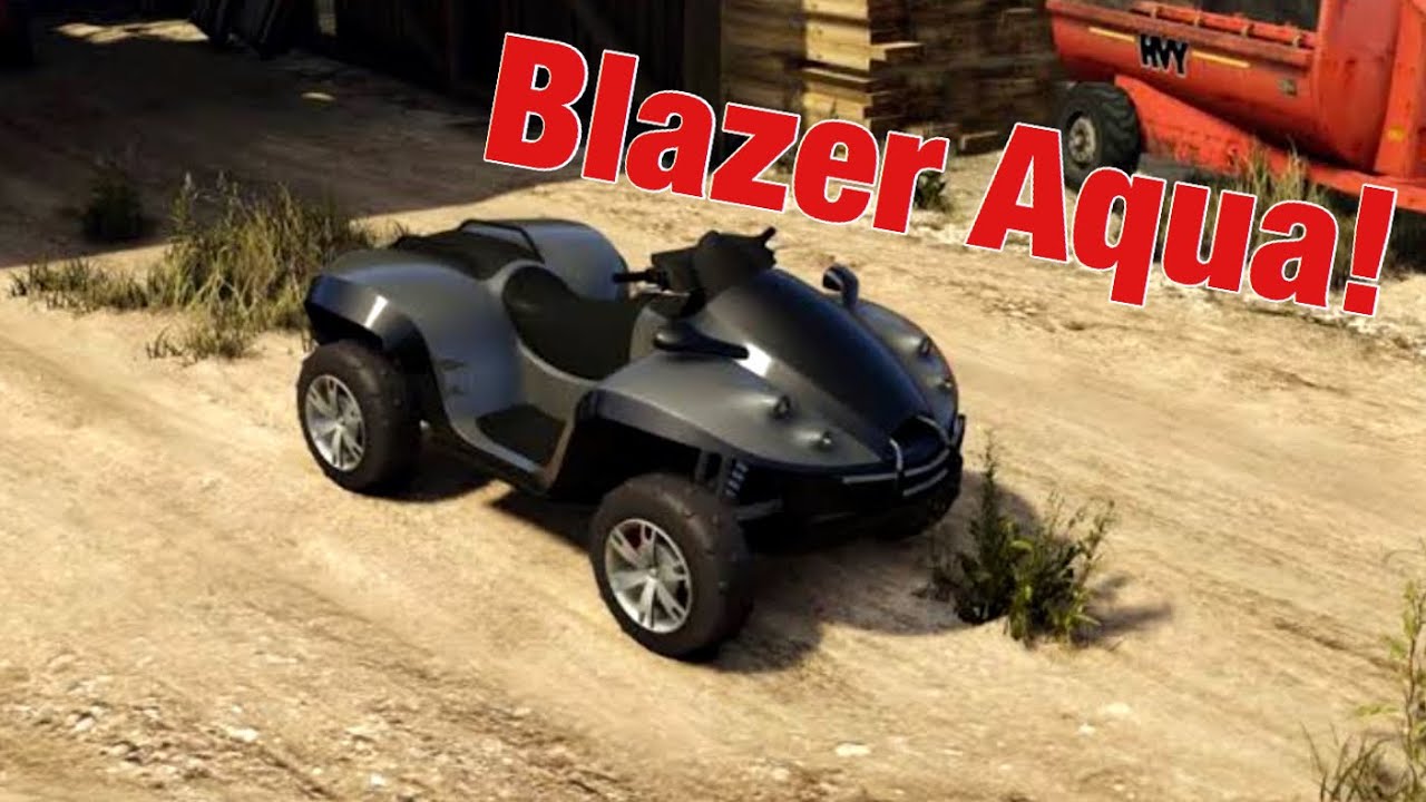 Using the Blazer Aqua! (GTA 5 Online) - YouTube