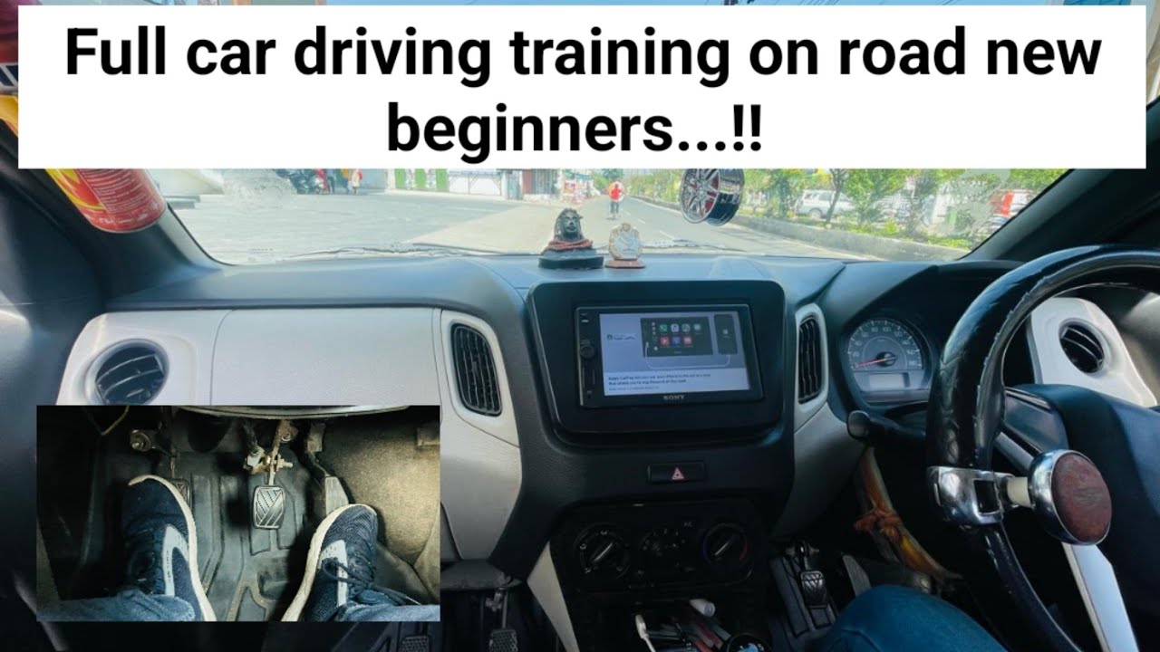 Full car driving training on road new beginners…!!#howtodriveacar # ...