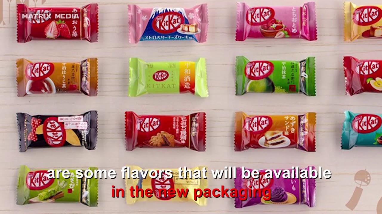 KitKat turns ecological; swapped plastic with Origami paper - YouTube