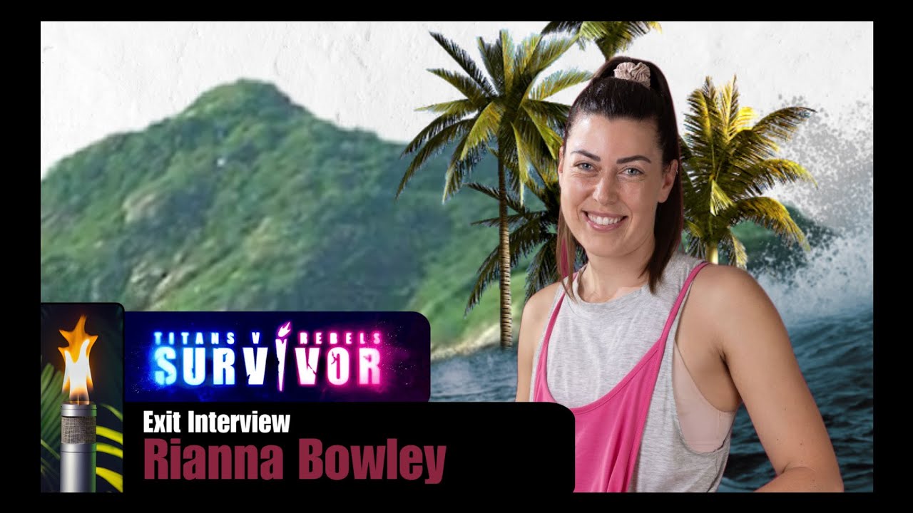 Survivor AU: Titans vs Rebels Exit Interview (Rianna Bowley) - YouTube