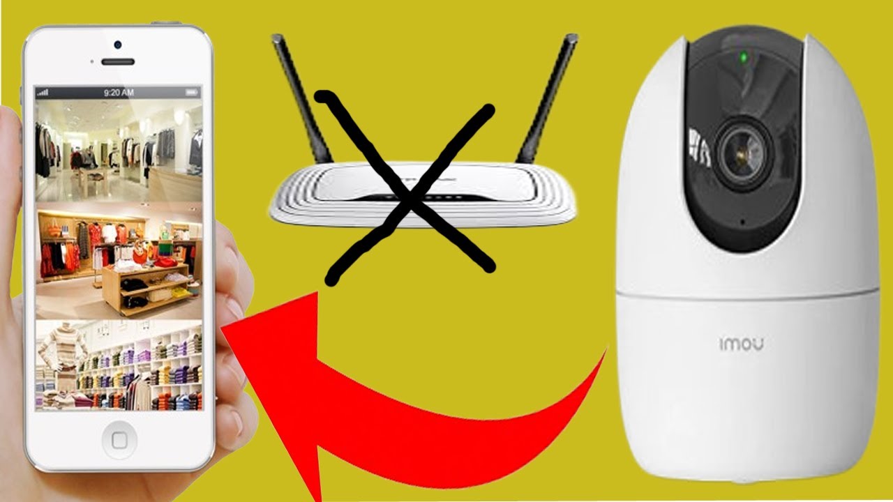 How to Imou Ranger Camera Live View Mobile Without internet & router ...